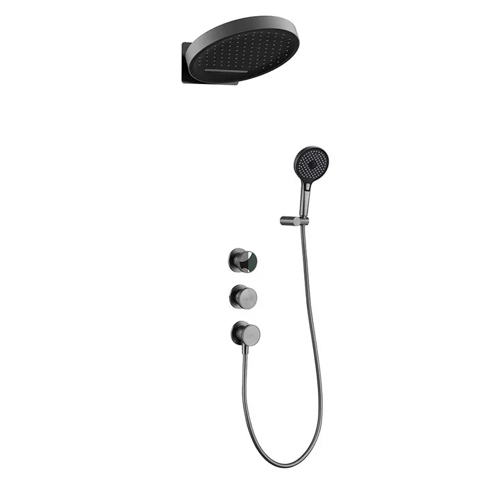 What are the benefits of a concealed shower